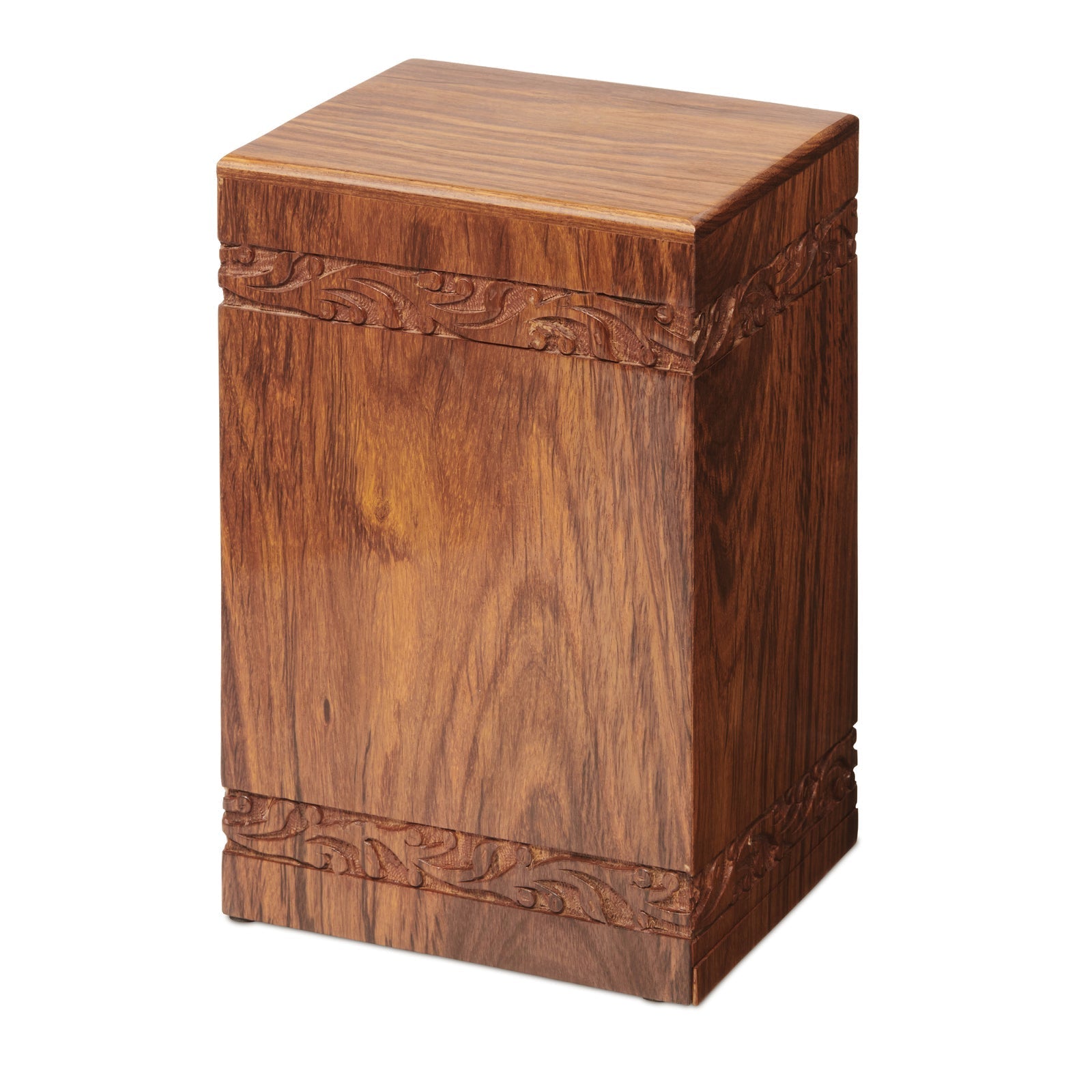 Preserve Ashes Gracefully with Carved Border Urn – PREMIUM URNS